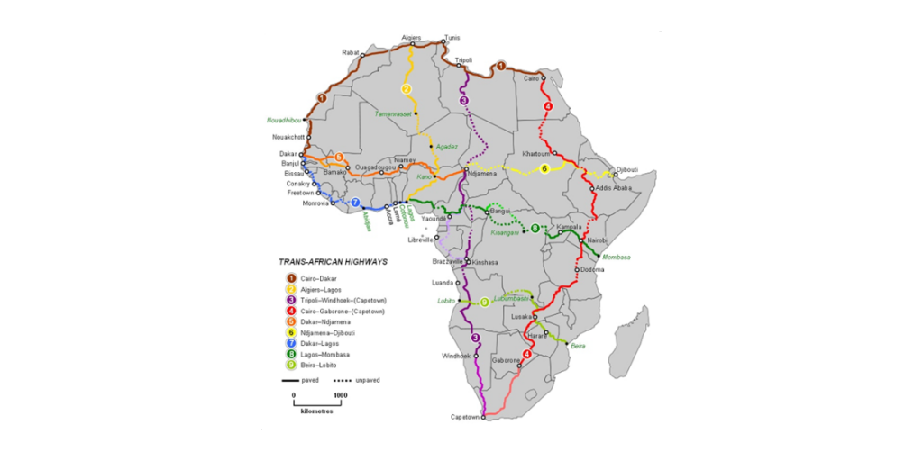 Review and analysis of the Trans-African Highway Network - CTLup
